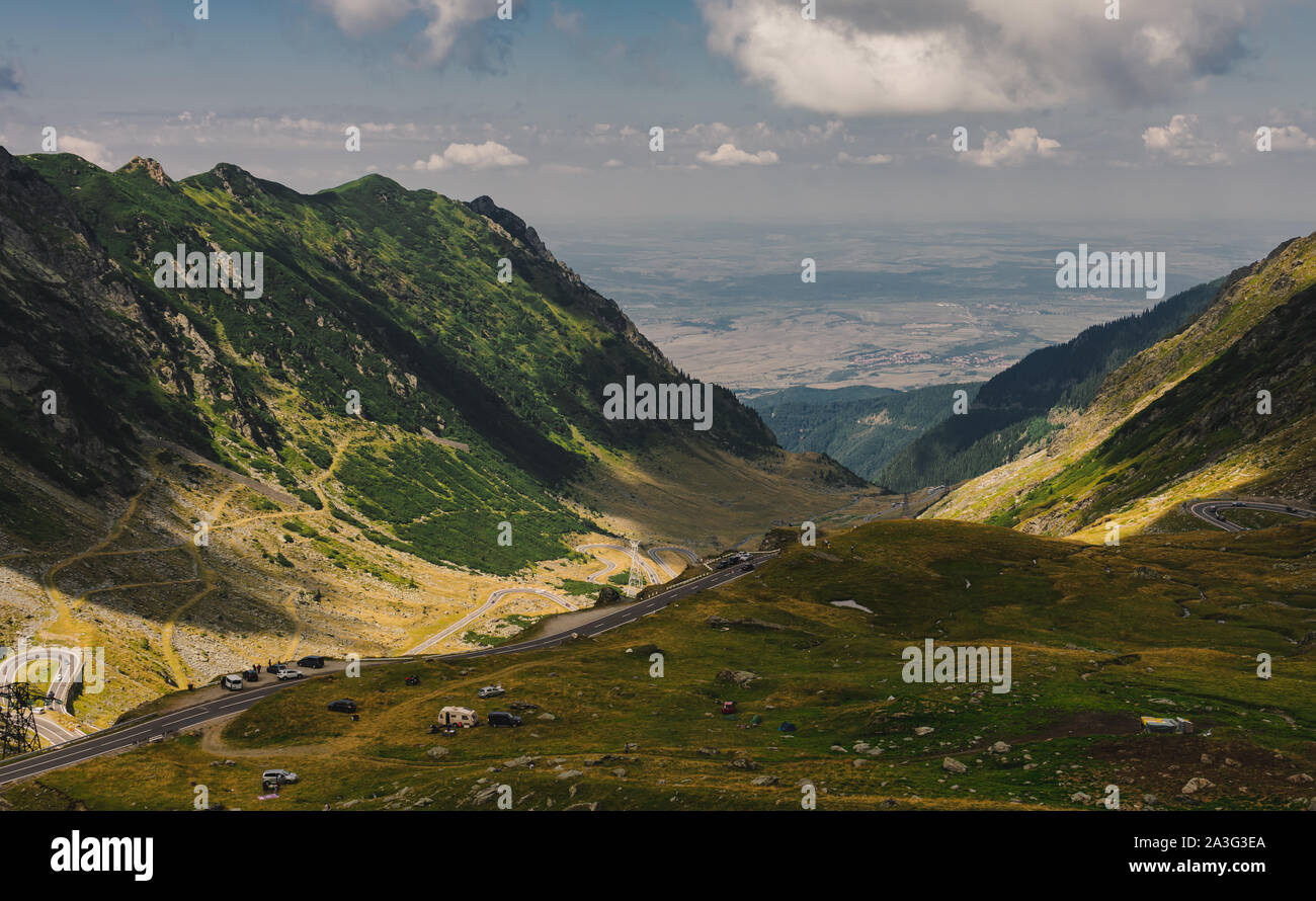 Transfagarasan dn7c in fagaras hi-res stock photography and images - Alamy