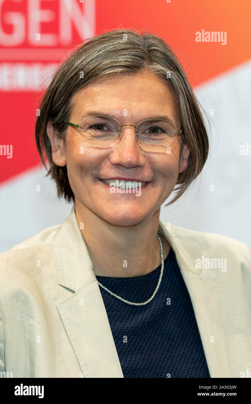 Nuremberg, Germany. 08th Oct, 2019. Christiane Benner, Second ...