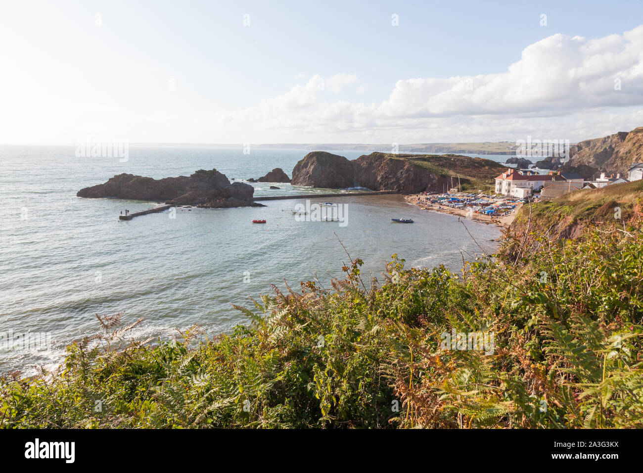 Hope Cove, Kingsbridge, Devon, England, United Kingdom Stock Photo - Alamy