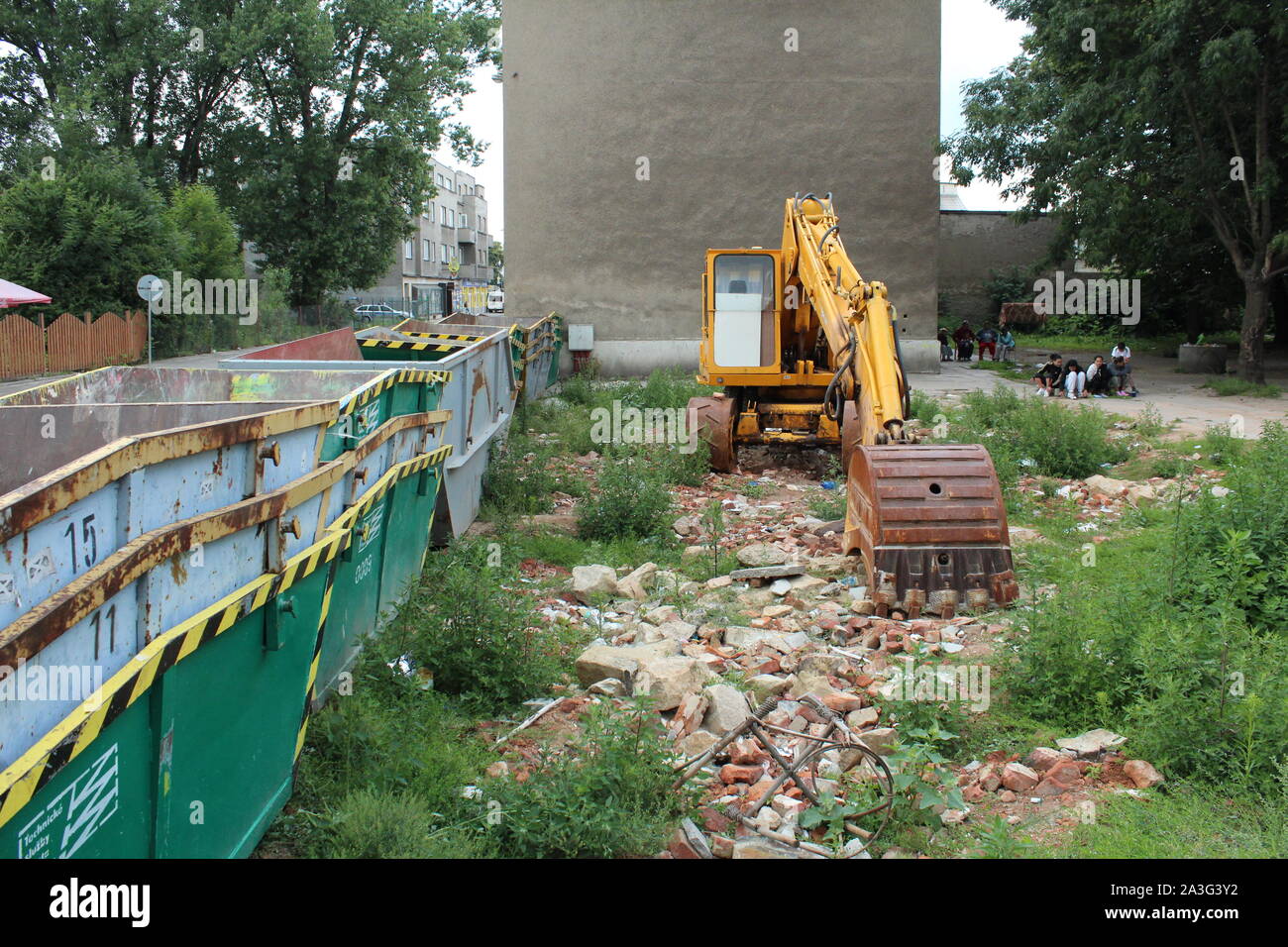 Ghetto poor in prerov street hi-res stock photography and images - Alamy
