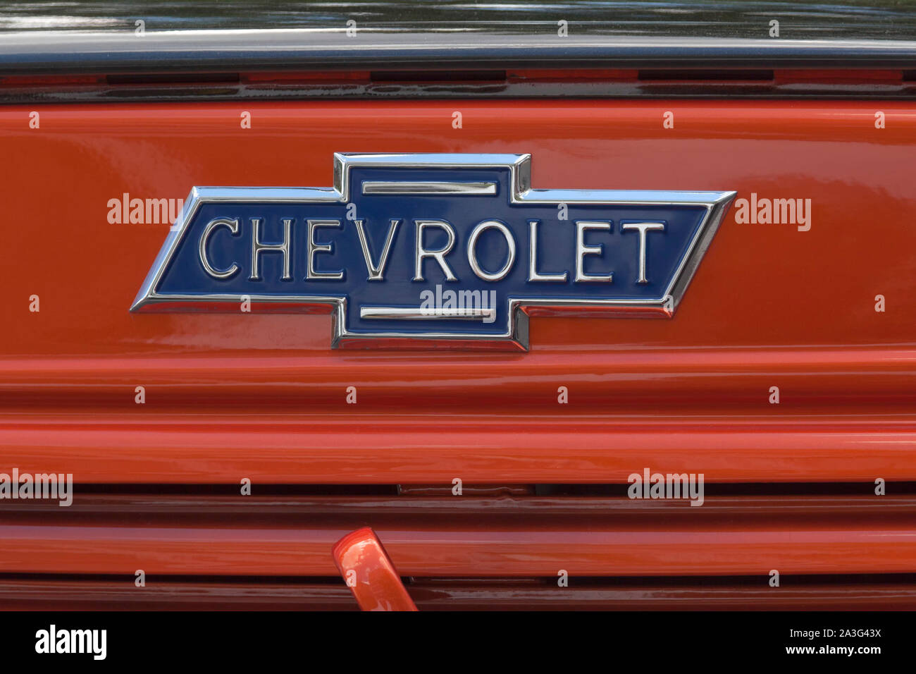 Car Logo Chevrolet Stock Photo - Alamy