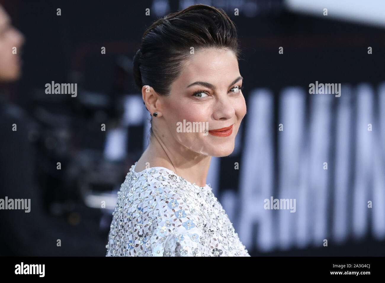 WESTWOOD, LOS ANGELES, CALIFORNIA, USA - OCTOBER 07: Actress Michelle ...