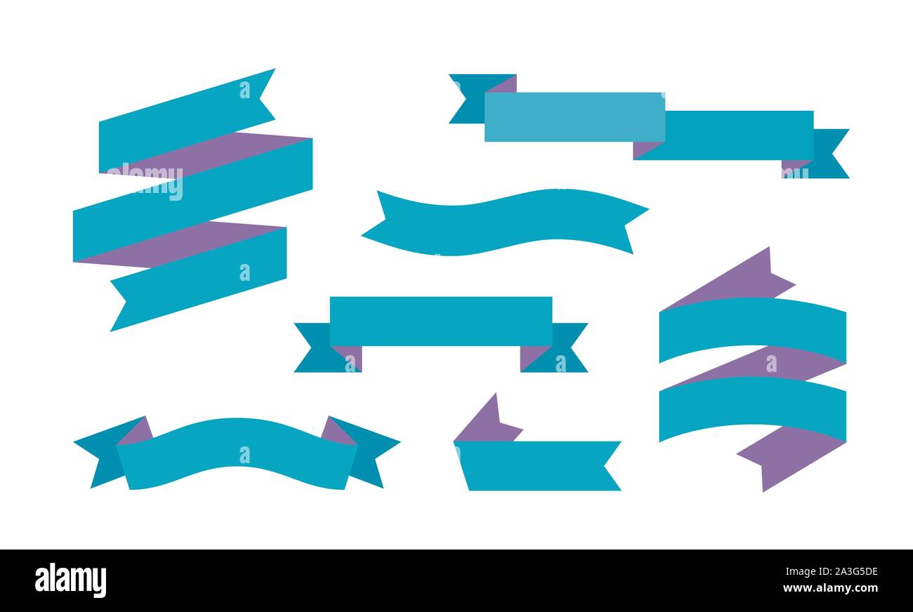 Straight Ribbon Banner