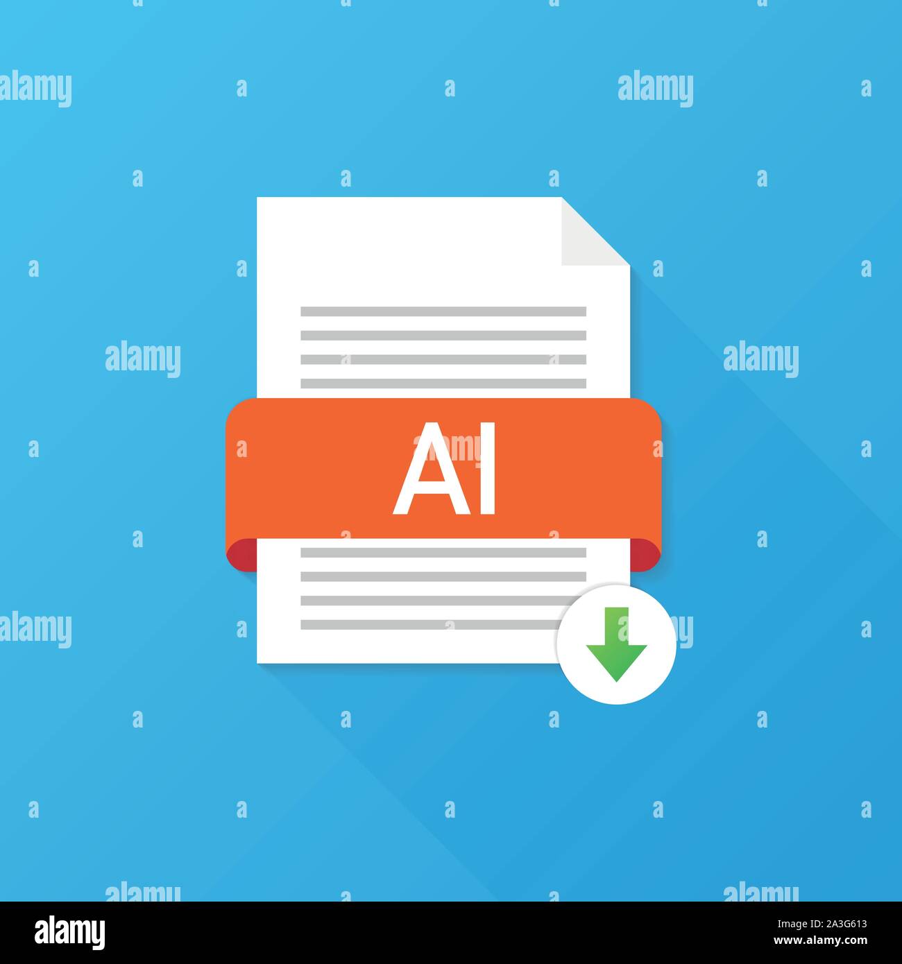 Logo with ai file Stock Vector Images - Alamy