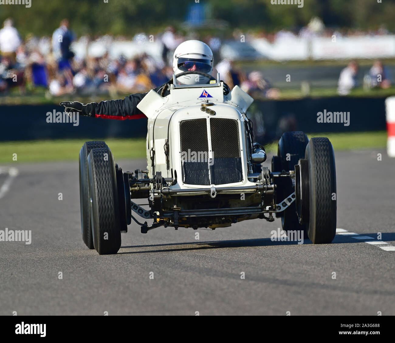 Heinz Bachmann, ERA B-Type R9B, Goodwood Trophy, Grand Prix cars ...