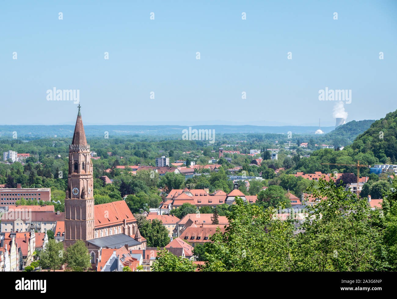 Landshut at Isar 2 Stock Photo - Alamy