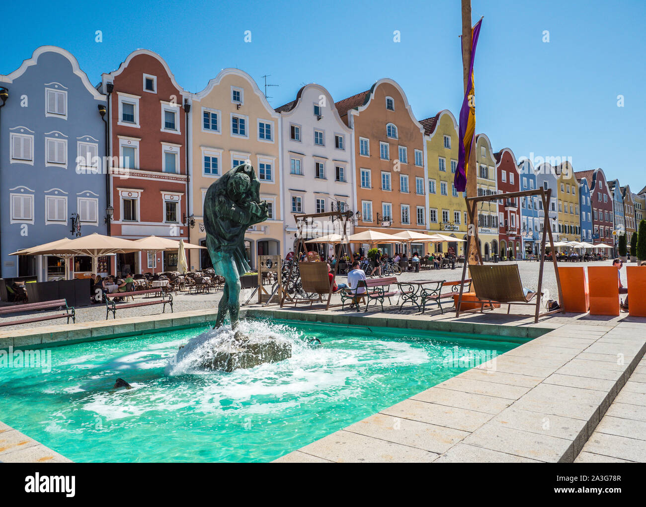 Passau Statue Fountain High Resolution Stock Photography and Images - Alamy