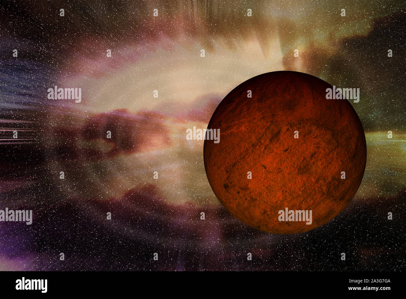 An abstract deep space background image Stock Photo - Alamy