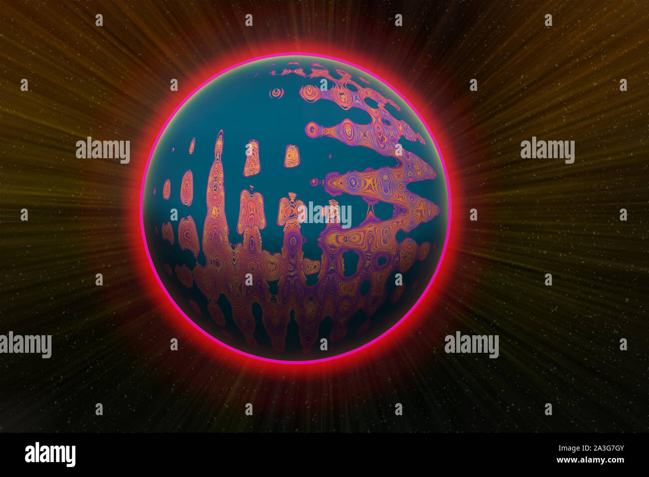 An abstract deep space background image Stock Photo - Alamy