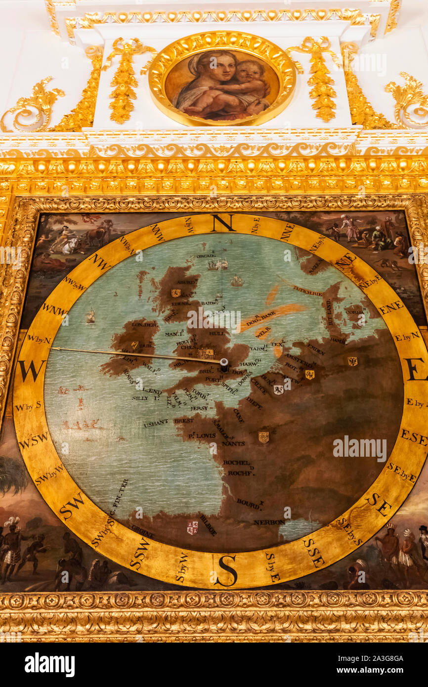 England, London, Kensington, Kensington Palace, The King's State ...