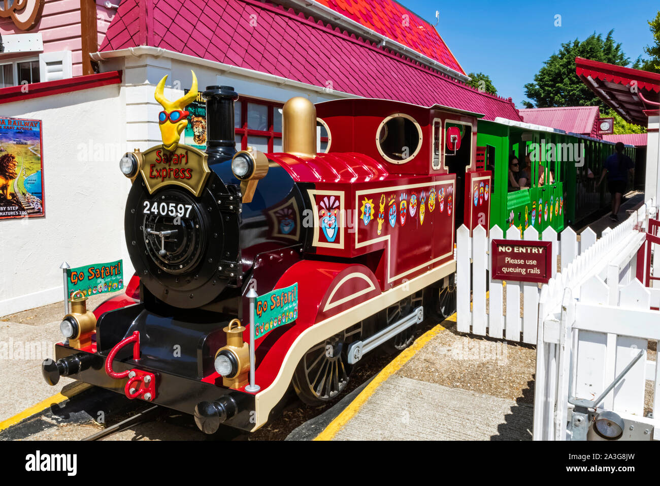 England, East Sussex, Eastbourne, Alfriston, Drusillas Park Zoo and ...