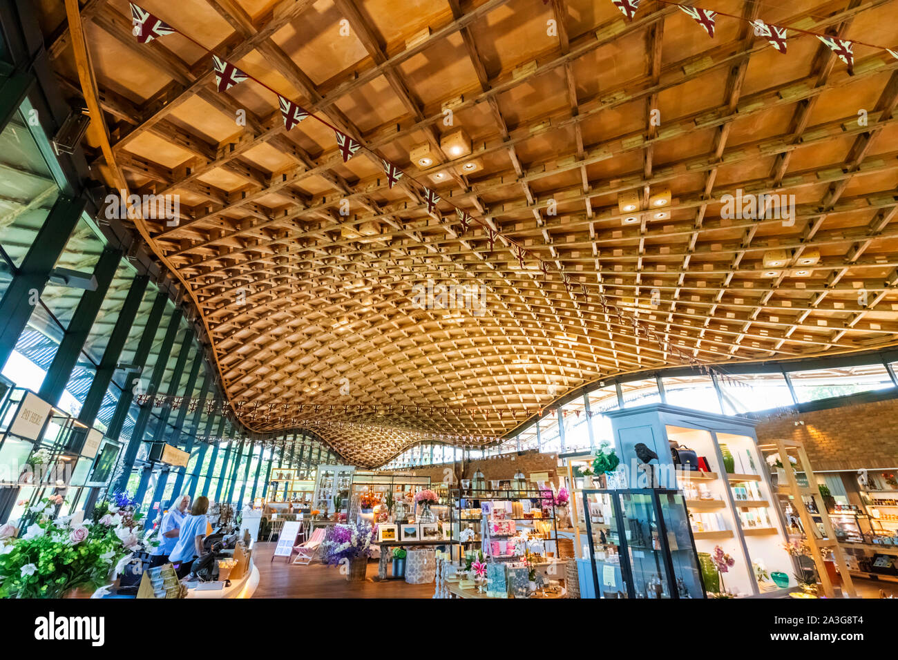 England, Berkshire, Windsor, Windsor Great Park, The Savill Garden, The ...