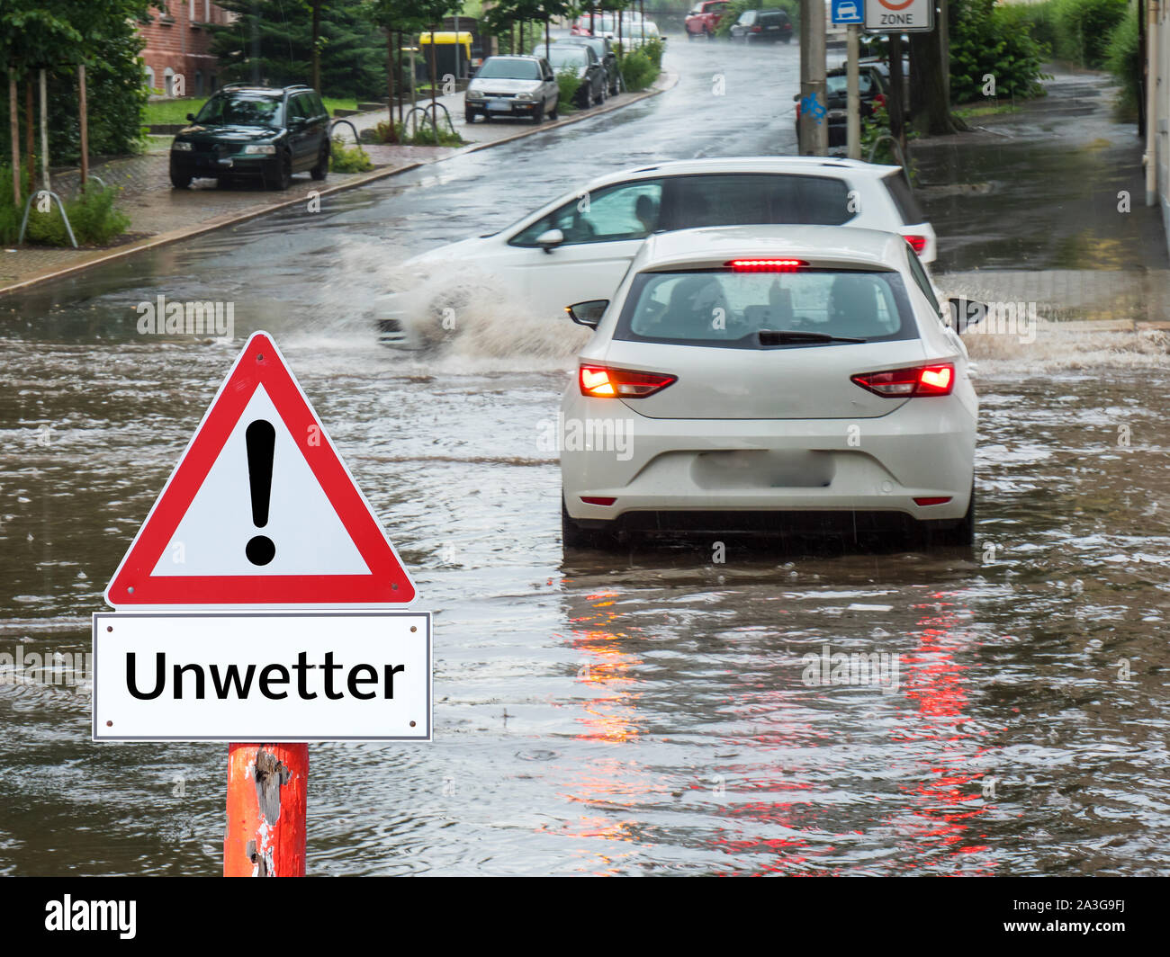 Auto flood germany hi-res stock photography and images - Alamy