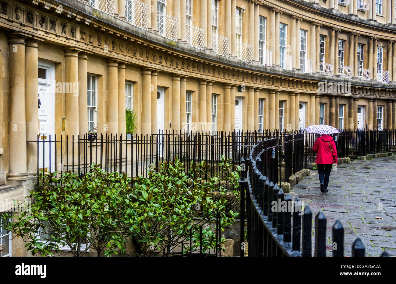 Circus Walk, Bath Stock Photo - Alamy