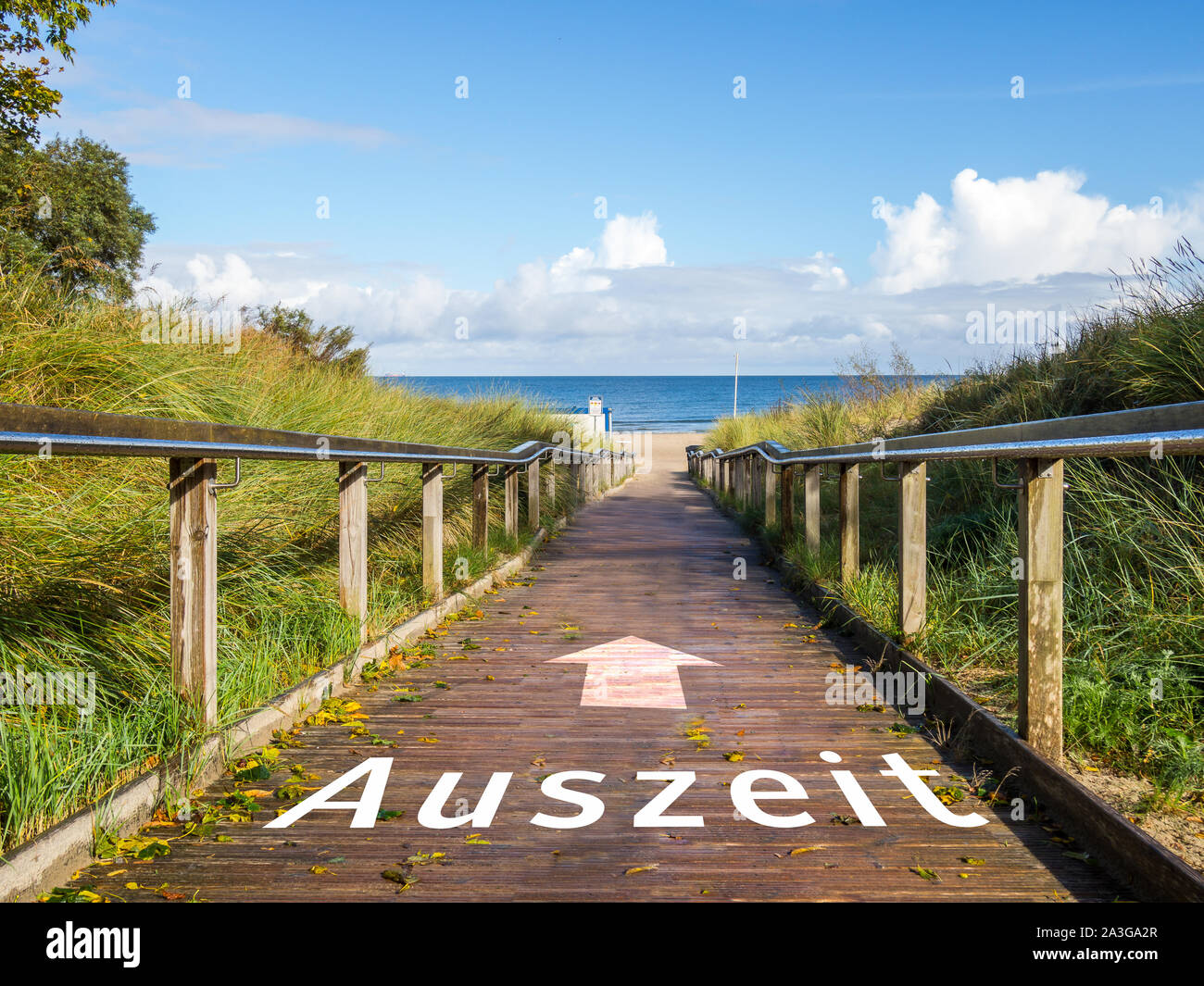 Beach transition Timeout Stock Photo - Alamy