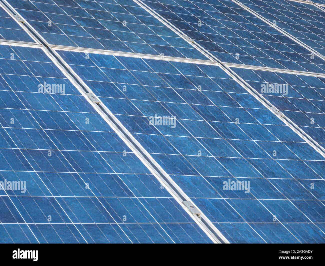 Solar Panel pattern Stock Photo - Alamy