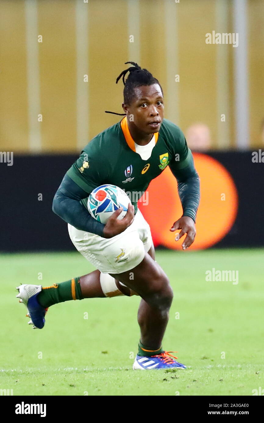 Kobe, Hyogo, Japan. 8th Oct, 2019. S'Busiso Nkosi (RSA) Rugby : 2019 ...