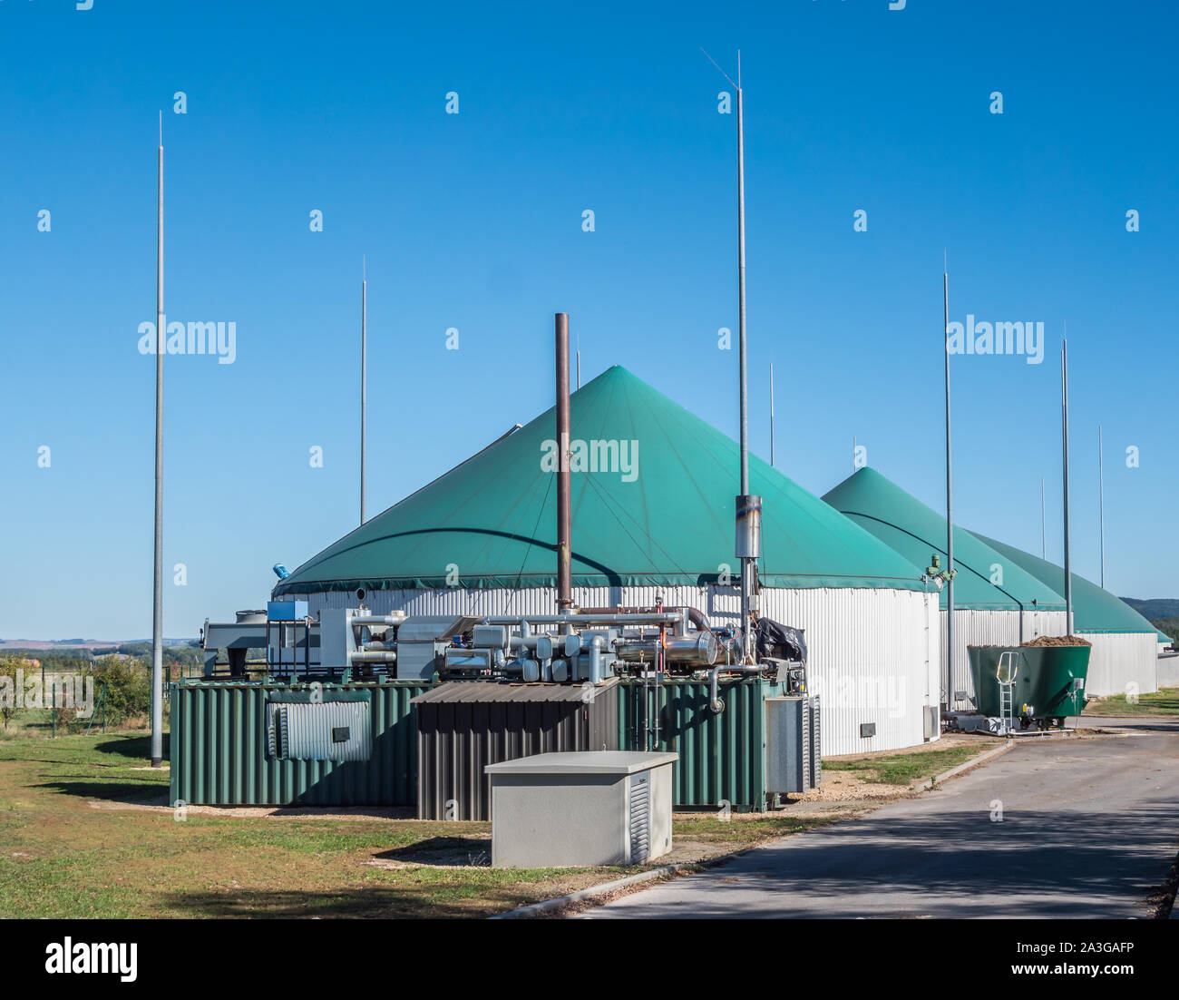 Corn silage biogas production hi-res stock photography and images - Alamy