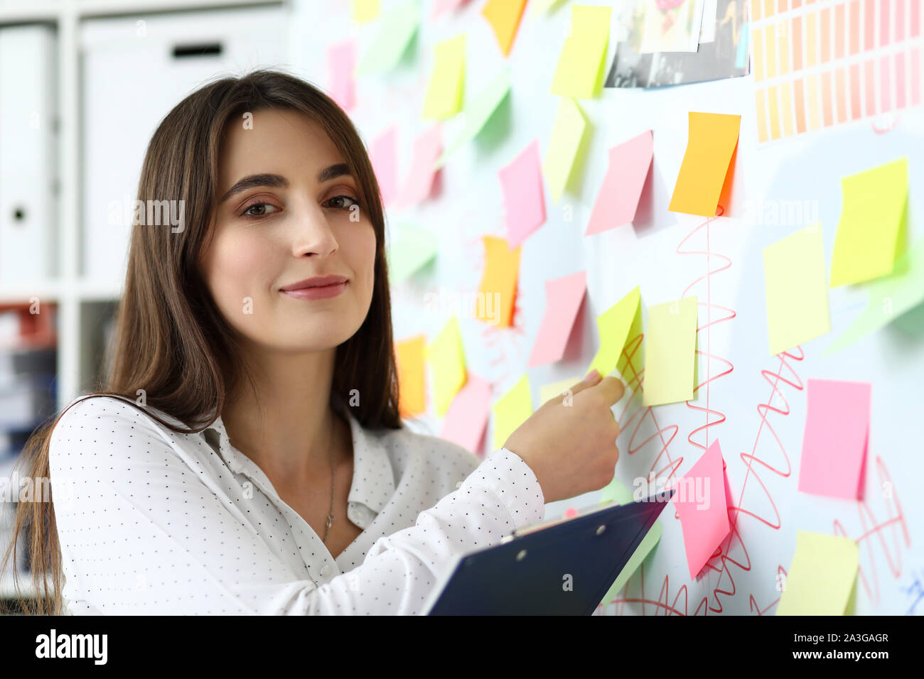 Tearing paper woman hi-res stock photography and images - Alamy