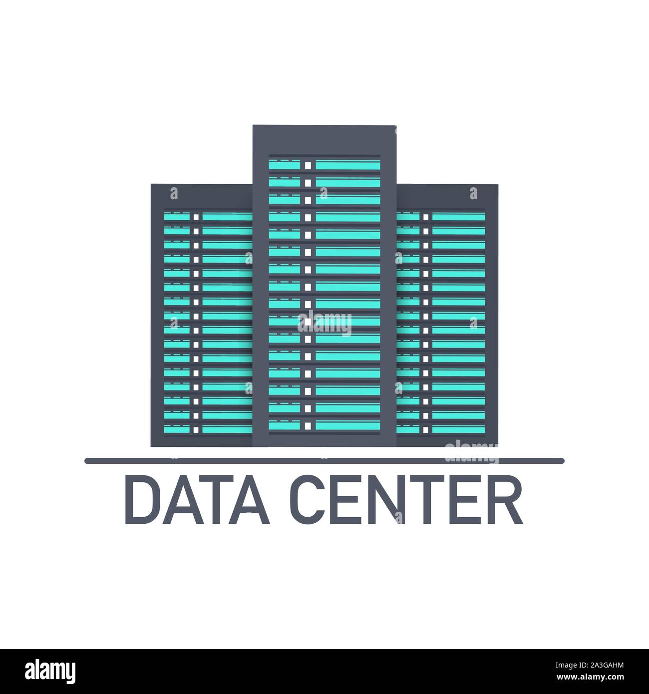 Bank data server room Cut Out Stock Images & Pictures - Alamy