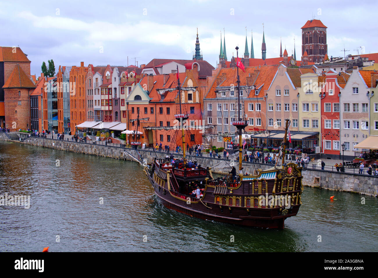 Pirate ship - Impressions from Gdańsk (Danzig in German) a port city on ...