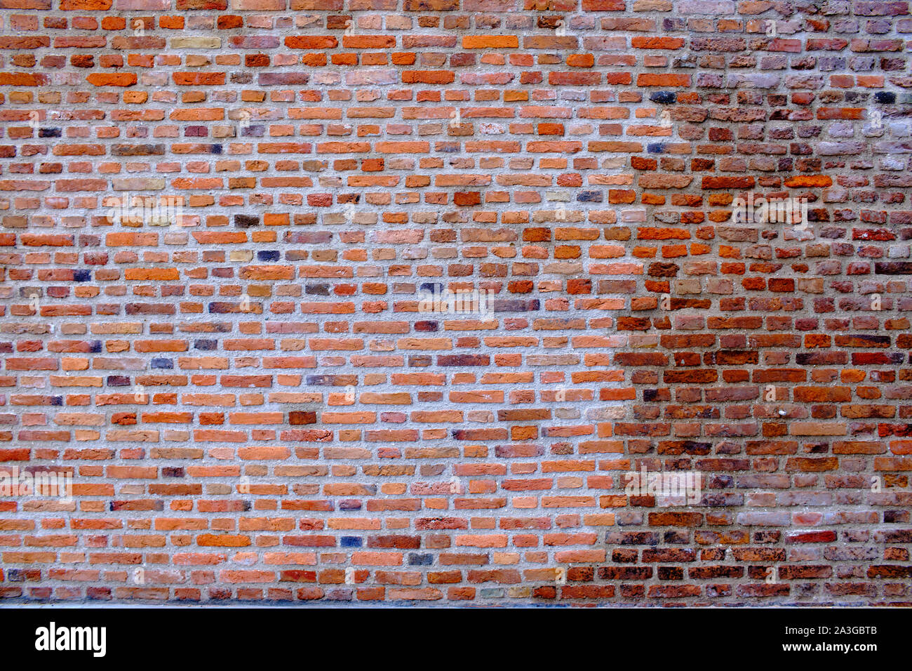 vintage natural brick wall with a lot of ancient patina Stock Photo - Alamy
