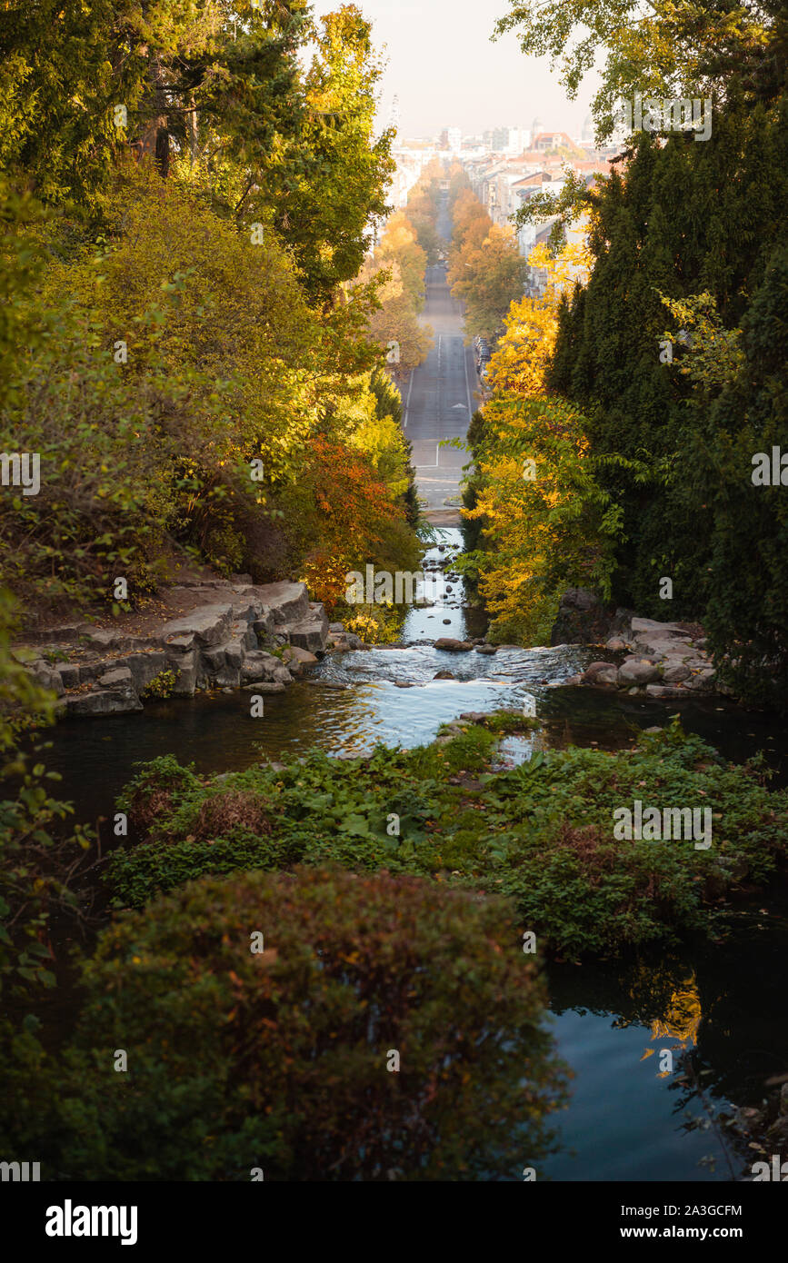 Gently flowing streams, slow swirling pools and picturesque waterfalls ...