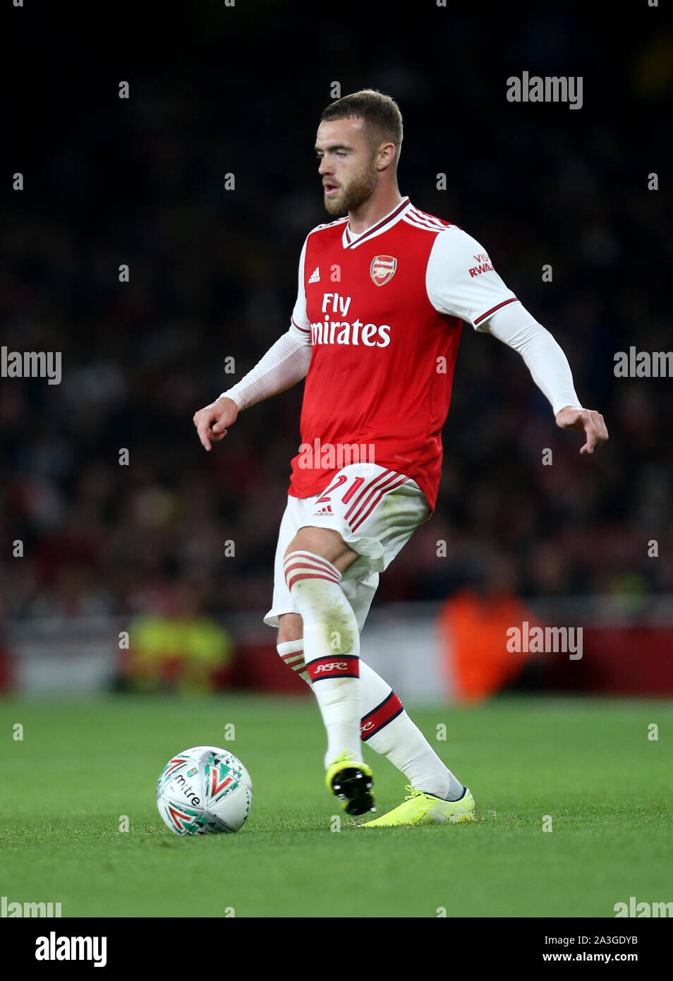 Arsenal's Calum Chambers Stock Photo - Alamy