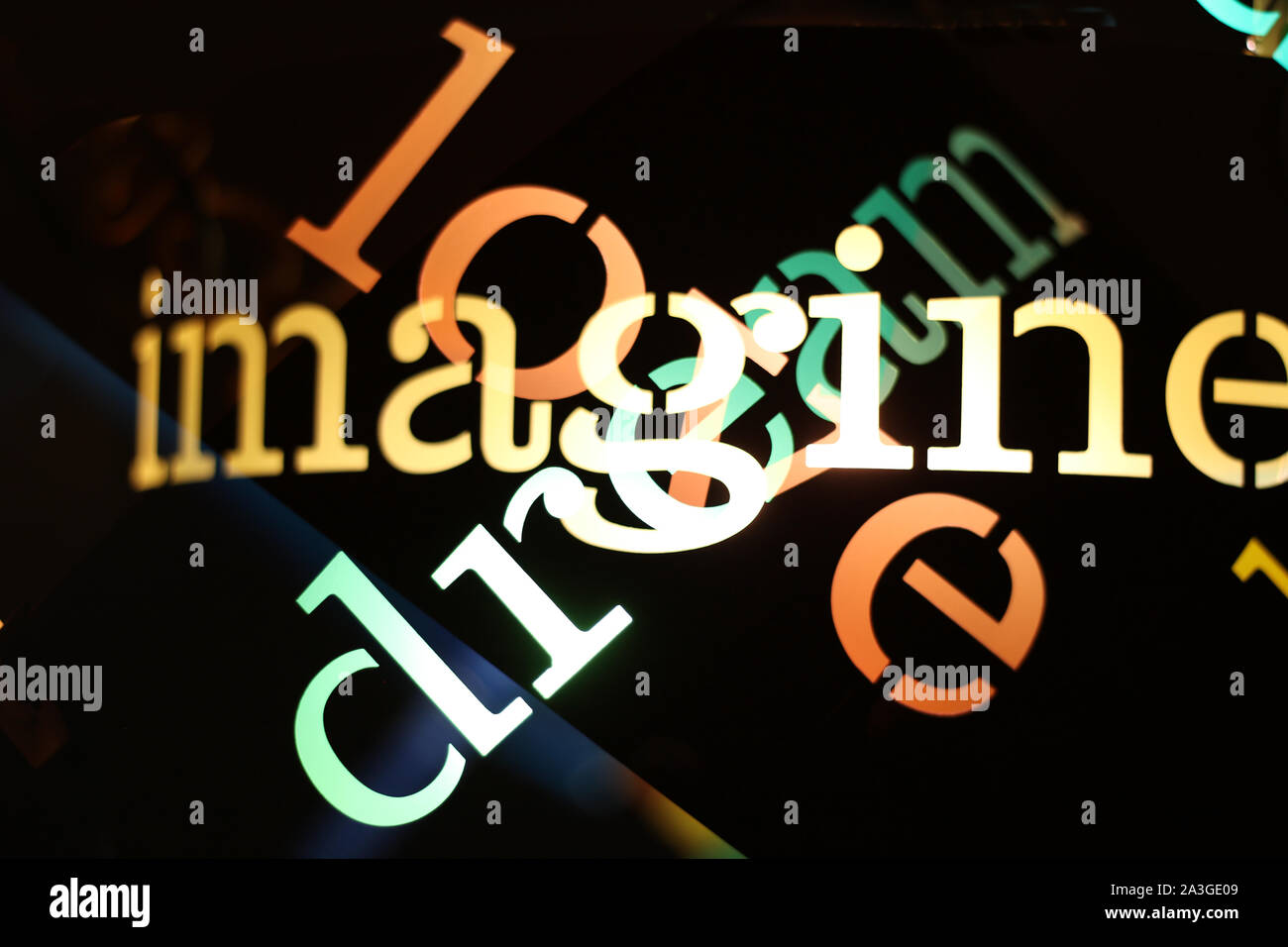 love, imagine, dream Stock Photo - Alamy