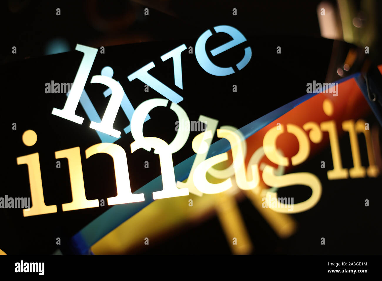 love, hope, imagine Stock Photo - Alamy