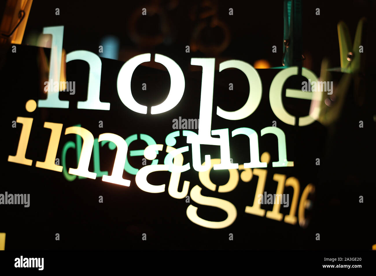 hope, dream, imagine Stock Photo - Alamy