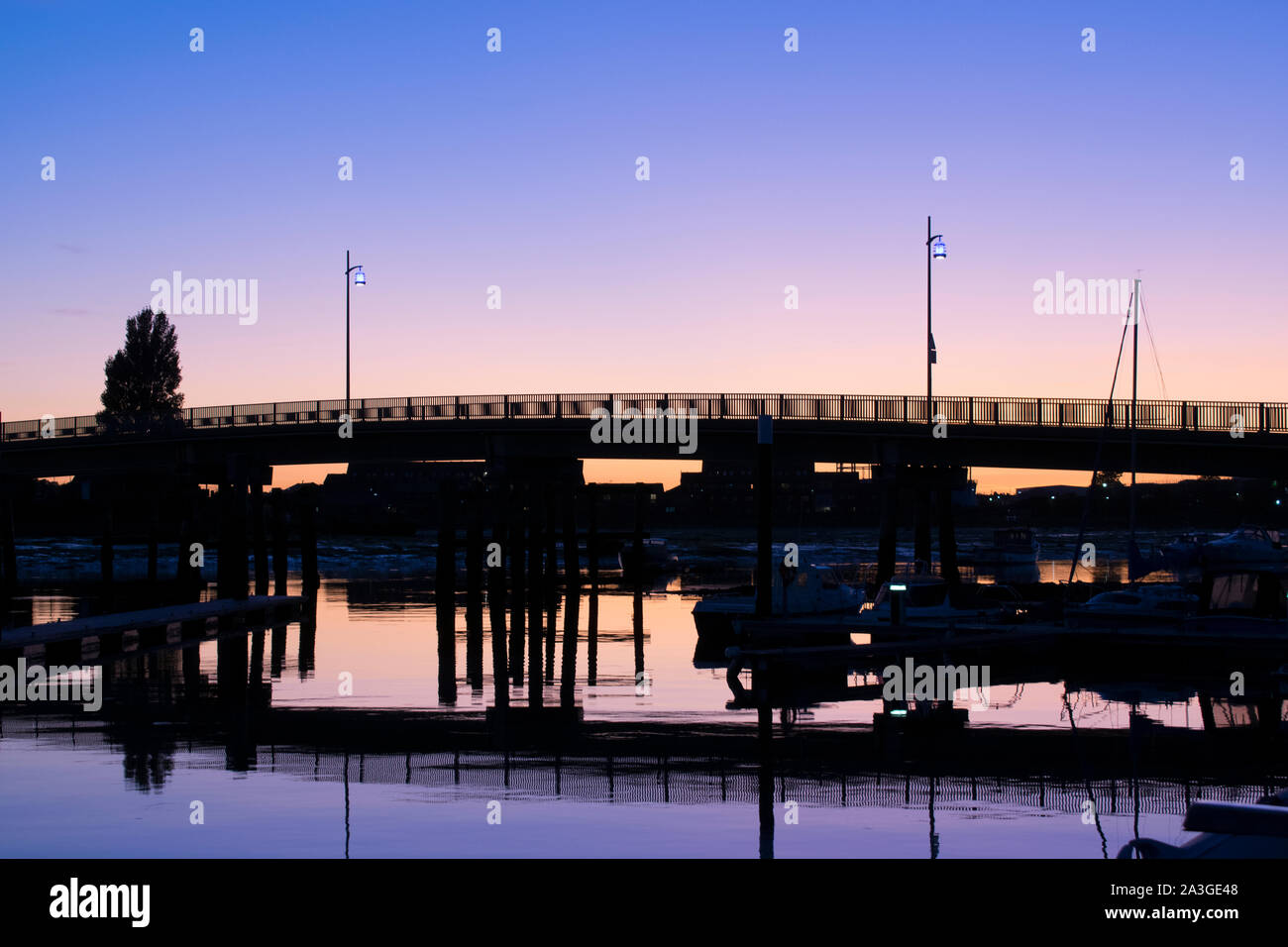 Haslar bridge hi-res stock photography and images - Alamy