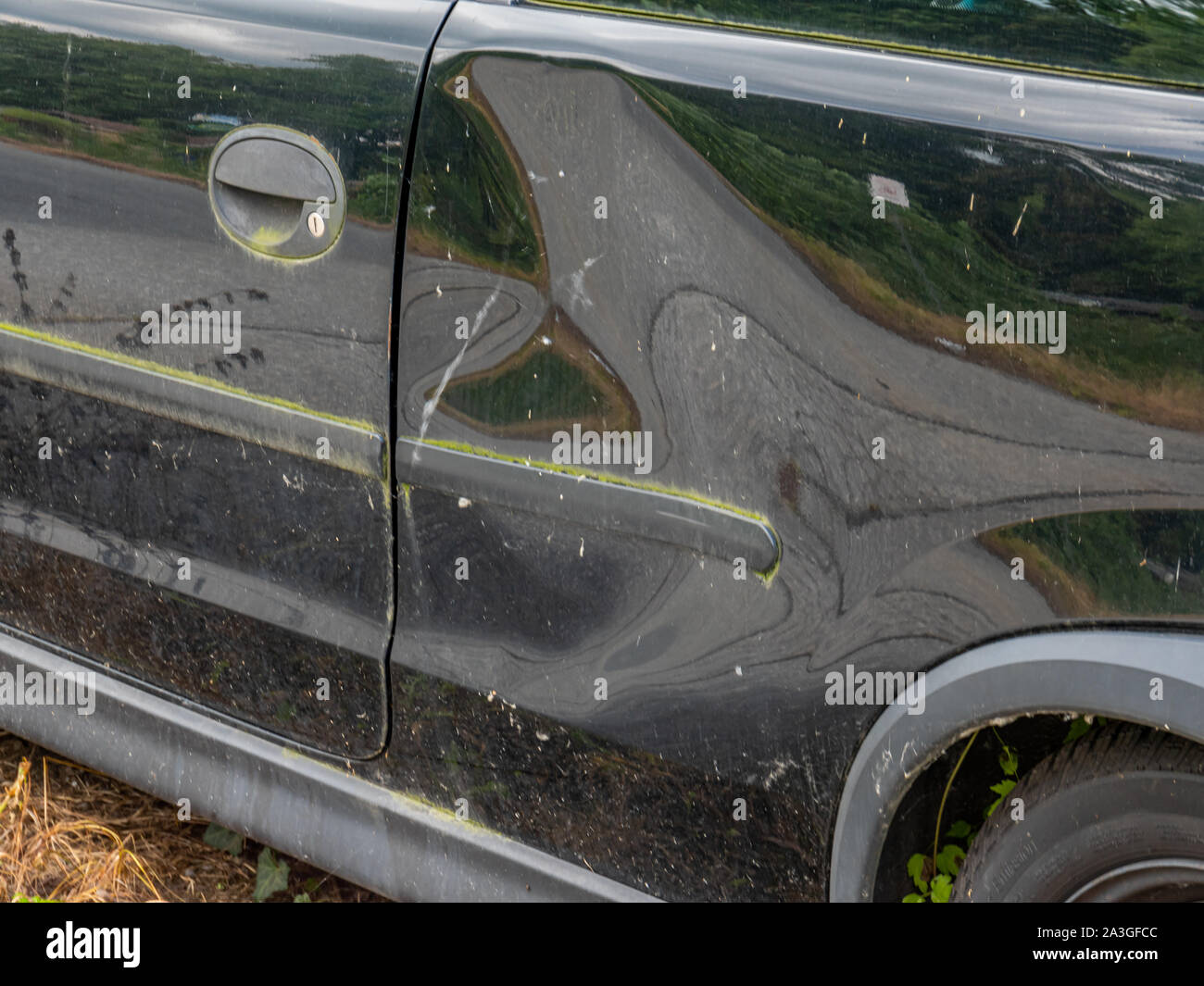Rear fender damage hi-res stock photography and images - Alamy