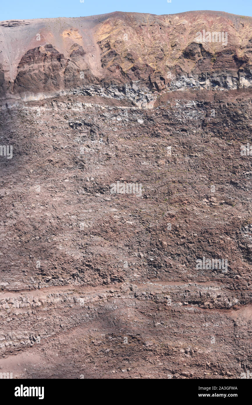 View inside crater mount vesuvius hi-res stock photography and images ...