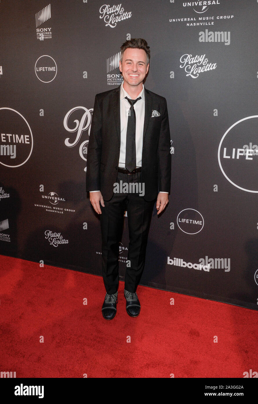 New York, NY - October 7, 2019: Brian Gallagher attends Lifetime ...