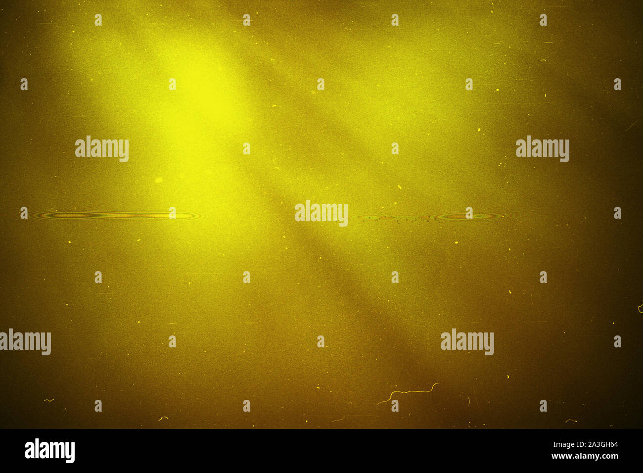 Yellow films grain texture with newton rings and dust Stock Photo - Alamy
