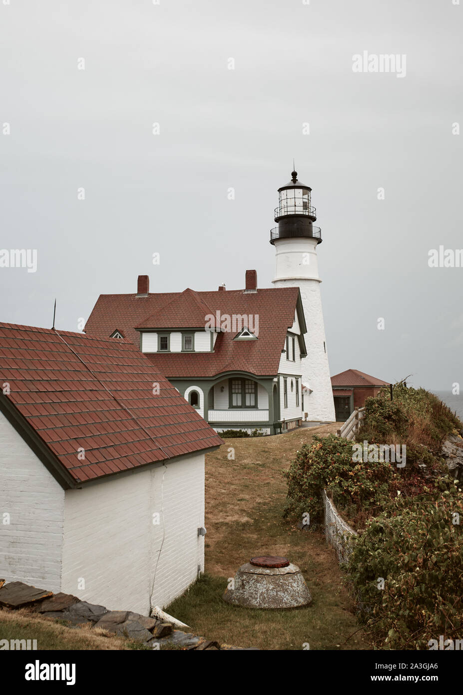 Bell rock lighthouse storm hi-res stock photography and images - Alamy