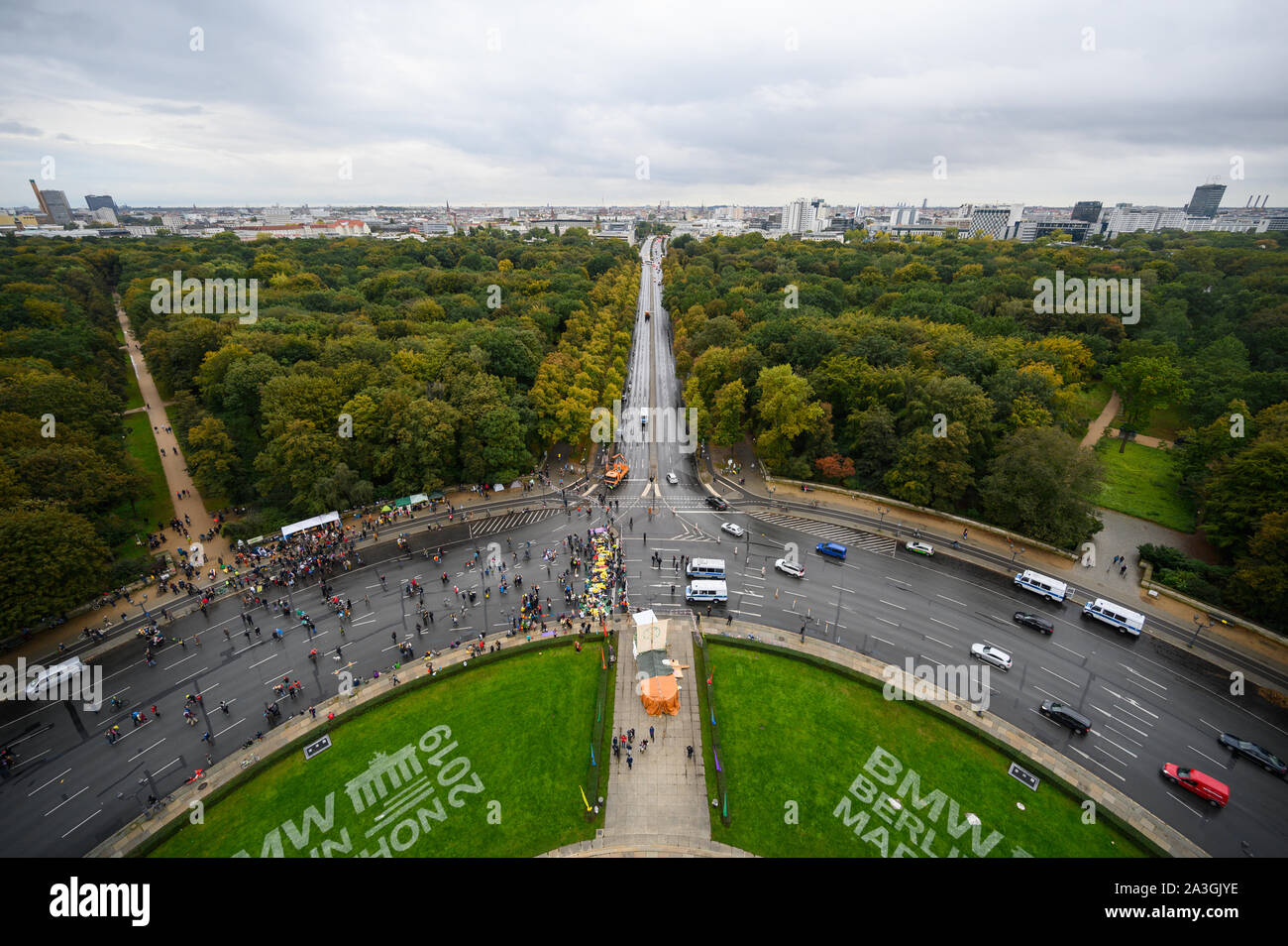 Berlin, Germany. 08th Oct, 2019. A part of the roundabout at the Großer ...