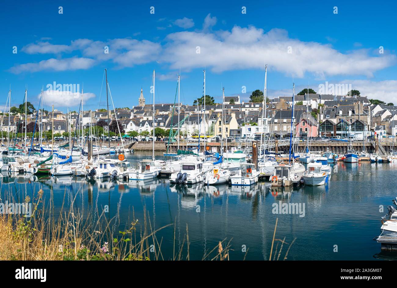Treboul douarnenez finistere brittany france hi-res stock photography ...