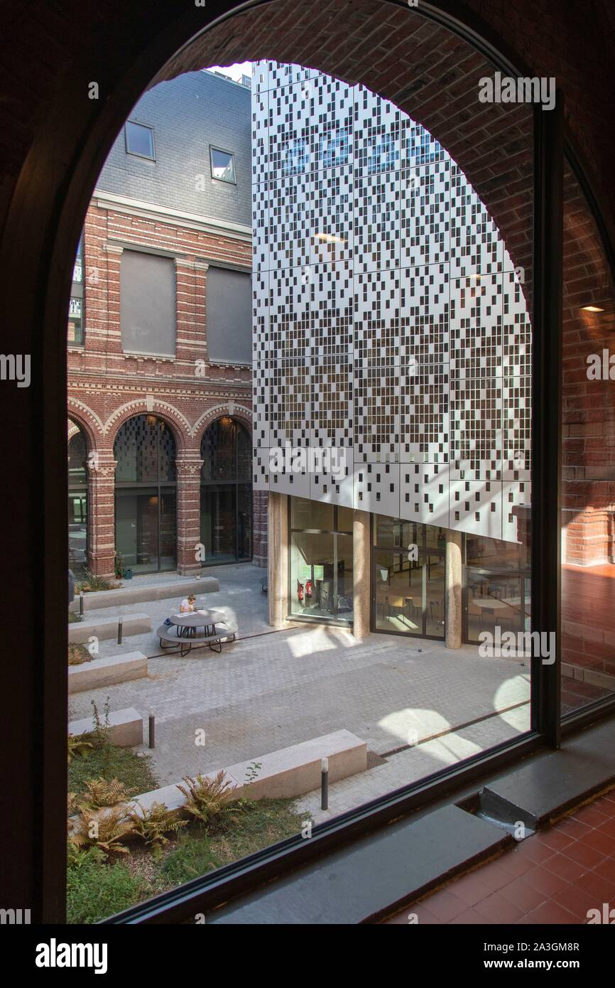 France, Nord, Lille, district of the Museum of Fine Arts, Sciences Po ...