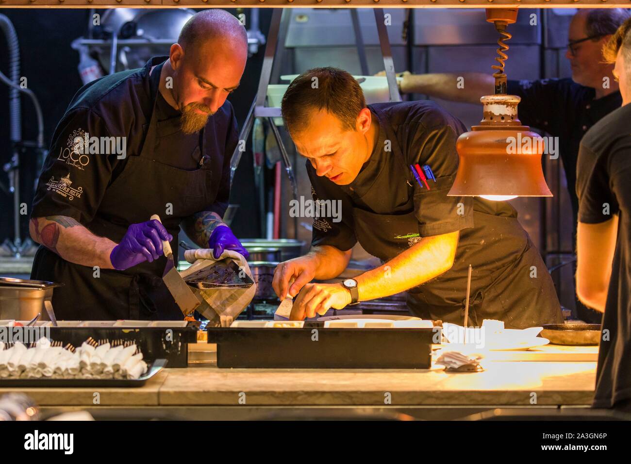 Portugal, Lisbon, neighborhood Cais Do Sodre, TimeOut Market, Mercado ...