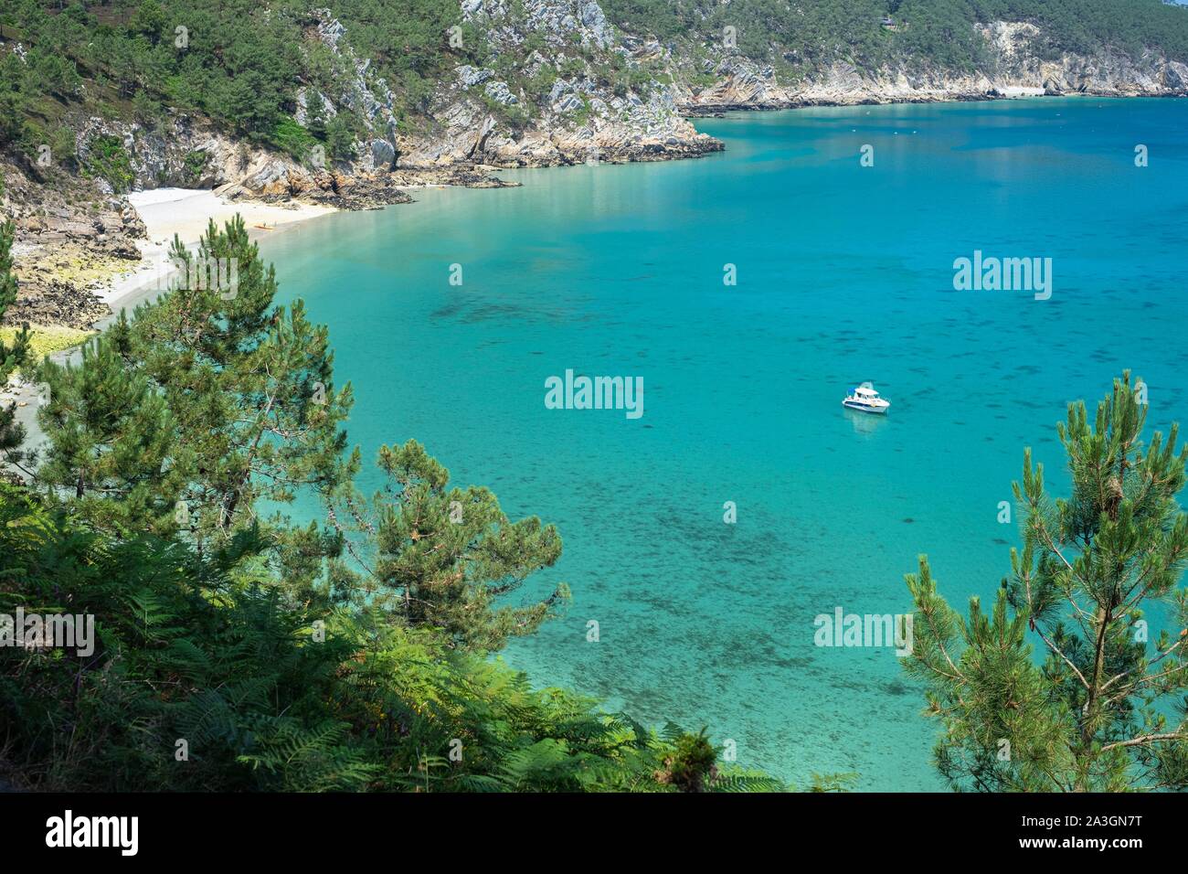 France, Finistere, Armorica Regional Natural Park, Crozon Peninsula ...