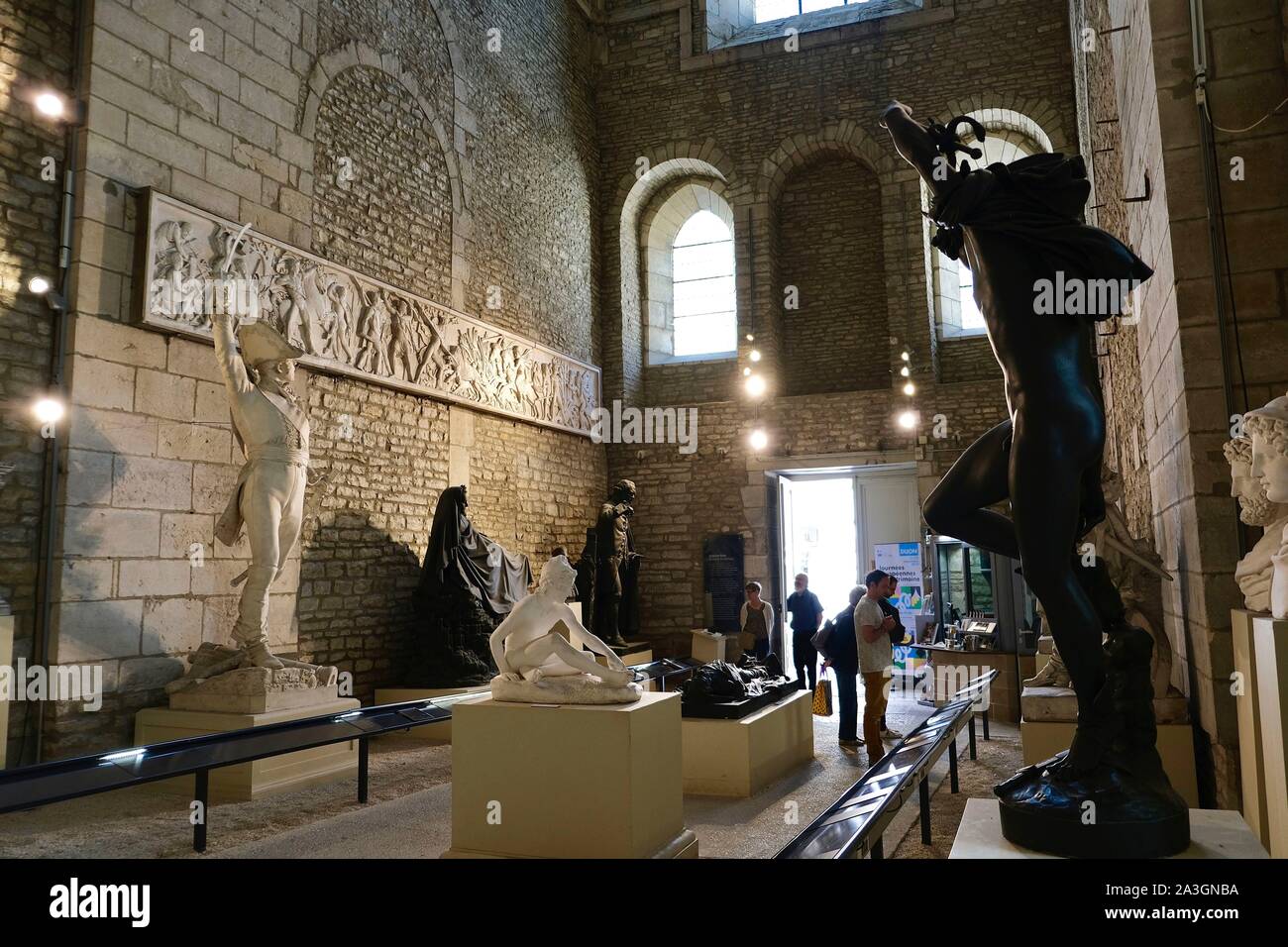France, Cote d'Or, Dijon, area listed as World Heritage by UNESCO, the Francois Rude Museum ...