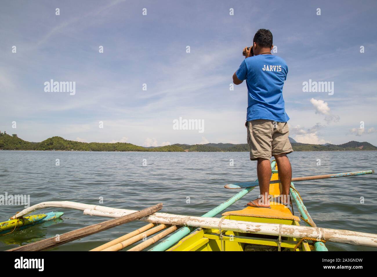 Philippines, Palawan, Malampaya Sound Protected Landscape and Seascape ...