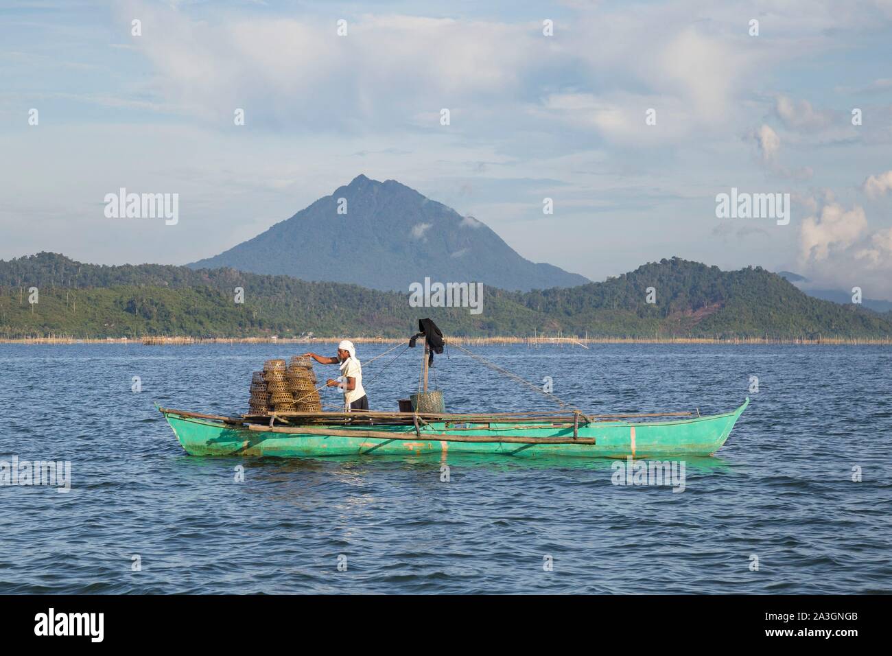 Philippines, Palawan, Malampaya Sound Protected Landscape and Seascape ...