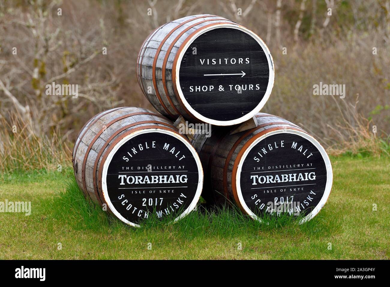 United Kingdom, Scotland, Highlands, Hebrides, Isle of Skye, Teangue ...