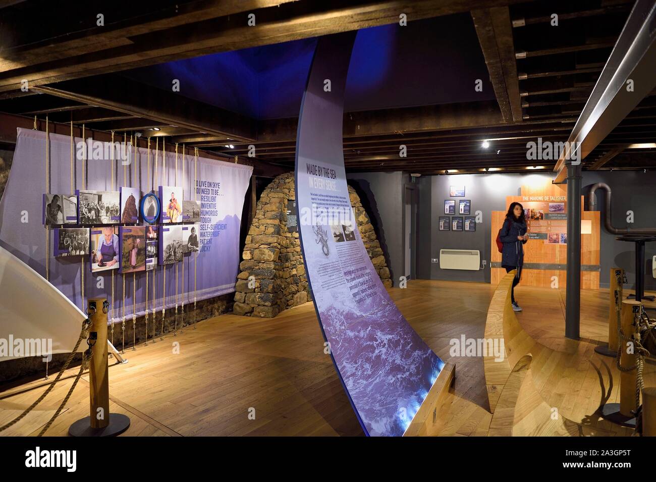 United Kingdom, Scotland, Highlands, Hebrides, Isle of Skye, Teangue ...