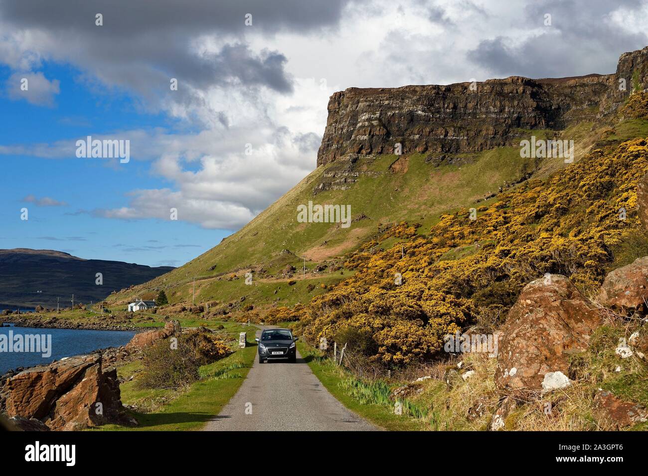 Coast Landscape Scotland Wallpaper