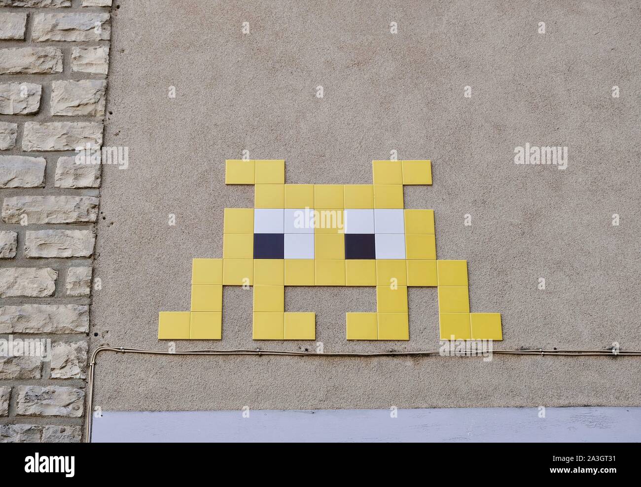 Space Invaders Street Art