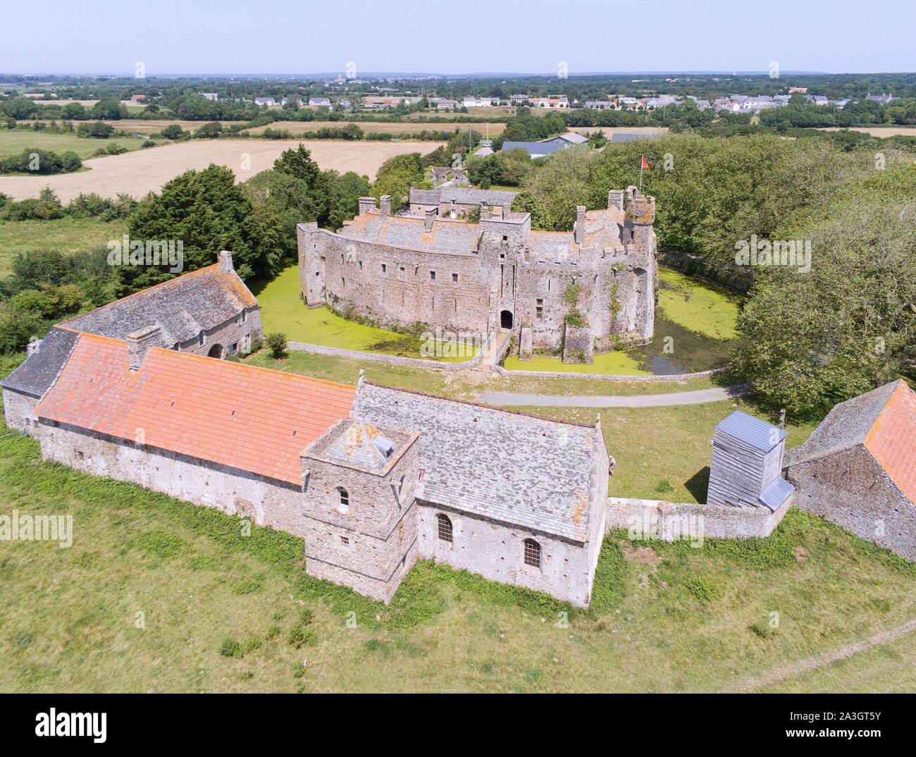 Pirou normandy hi-res stock photography and images - Alamy
